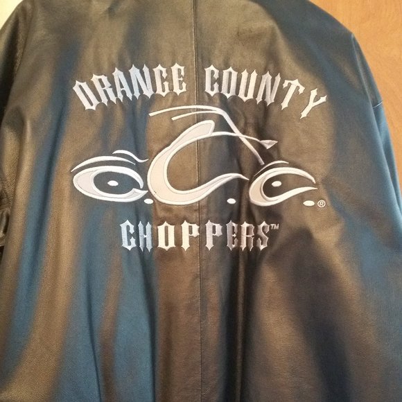 Bioworld | Jackets & Coats | Vintage Occ Orange County Choppers Leather ...